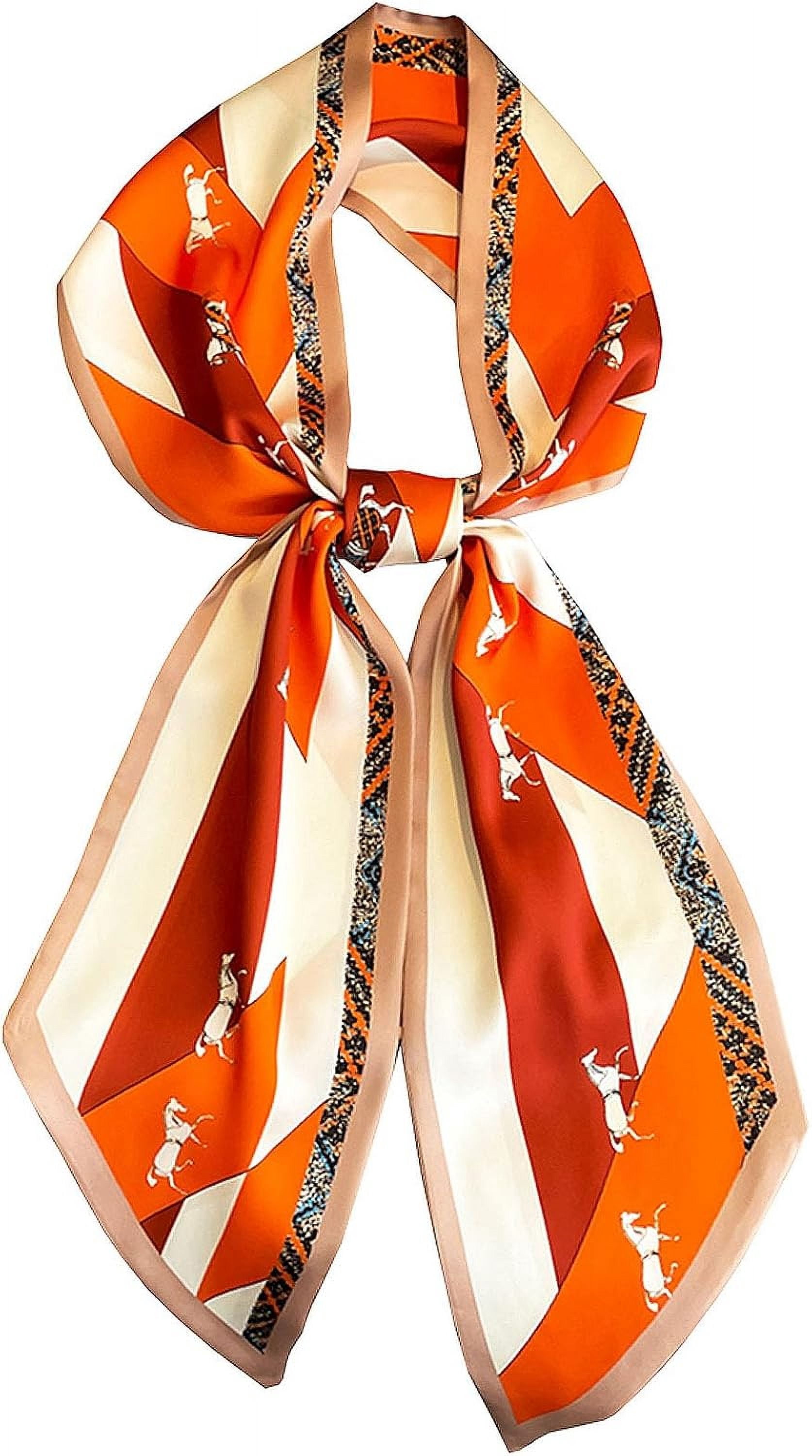 Head Scarf Hair Neck Scarves For Women Purse Bag Scarfs For Handbags ...