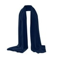 Head Scarf Women's Soft Solid Color Pearl Chiffon Shawl Muslim Hijab ...
