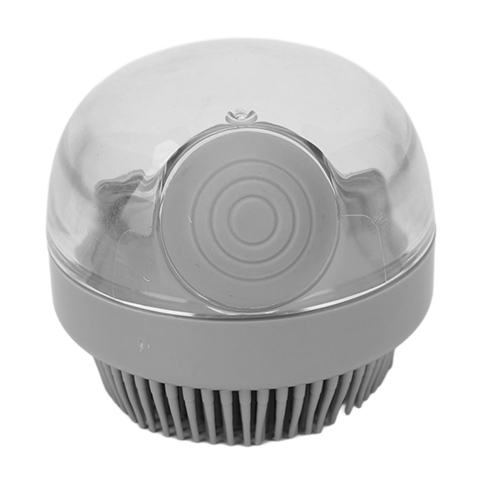 Head Scrubber Press Brush Fine Teeth Ergonomic Foaming Cleaning Scalp ...