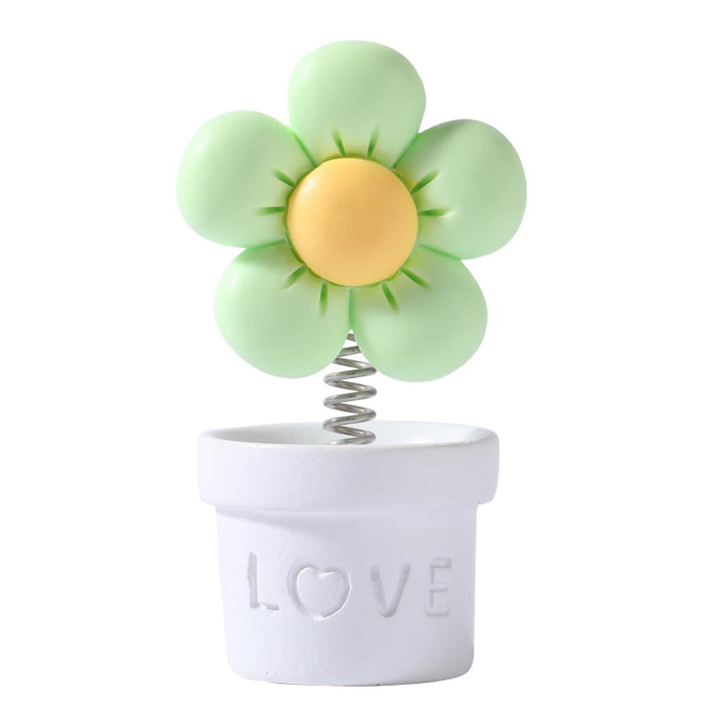 Head Shaking Dancing Flower Car Dashboard Decoration Flower Auto Inte ...