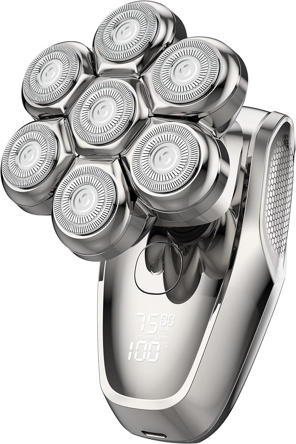 Head Shaver for Bald Men, Electric Razors Wet & Dry Waterproof 7D ...