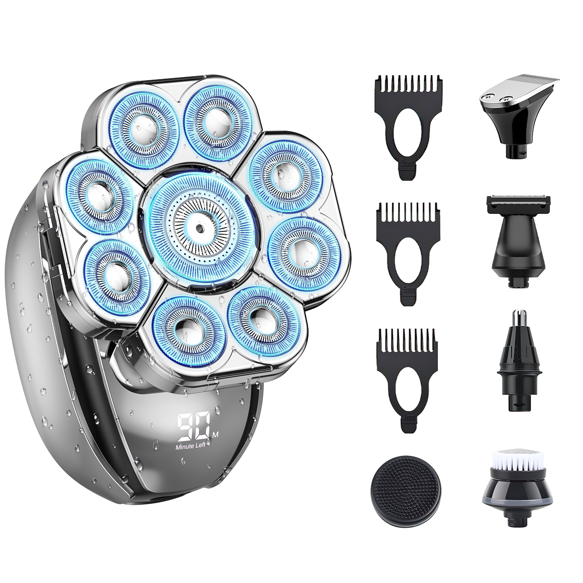 GBS Luxury Men's Shaving Kit Best for Travel Stainless Steel Including ...