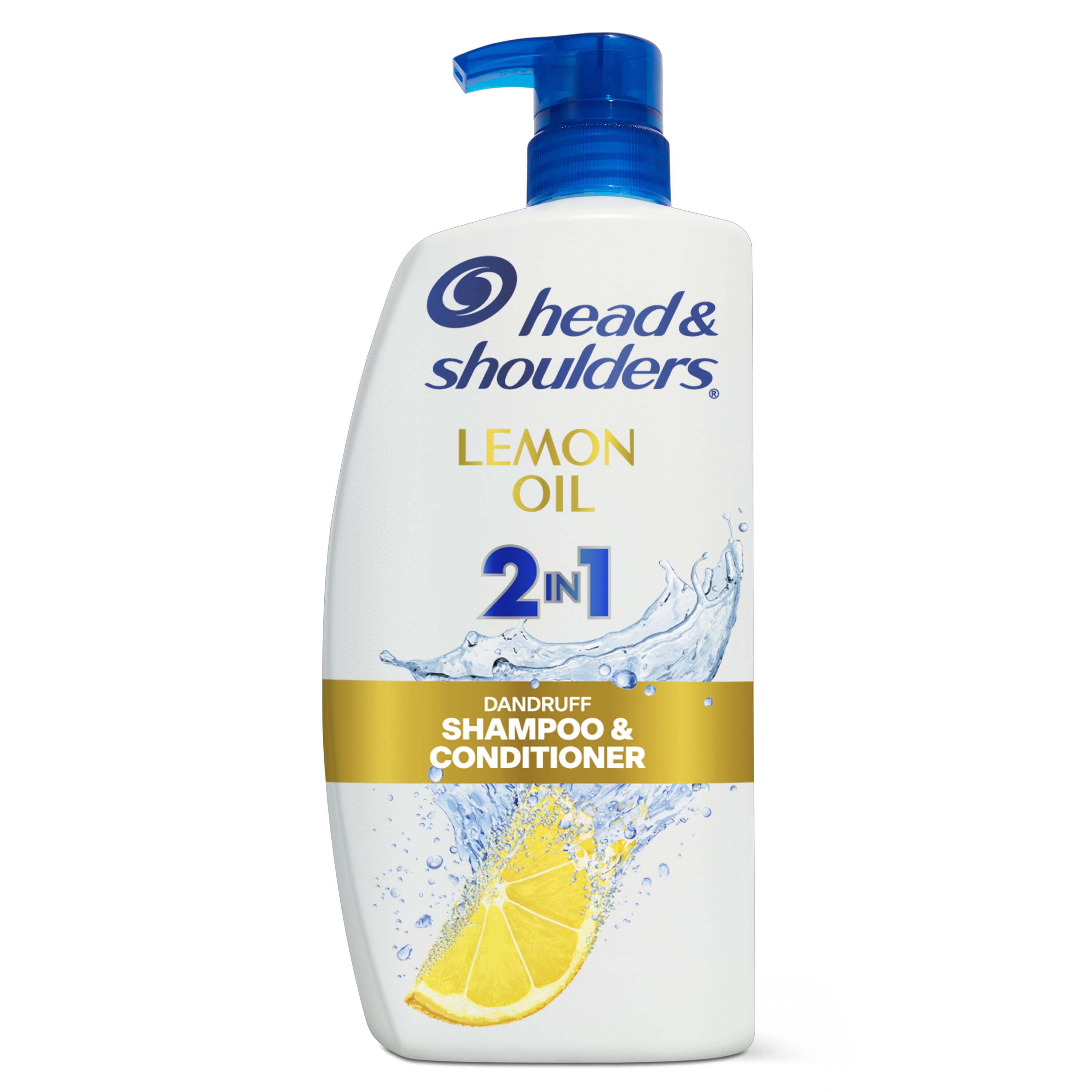 Head and Shoulders 2 in 1 Dandruff Shampoo and Conditioner, Lemon ...