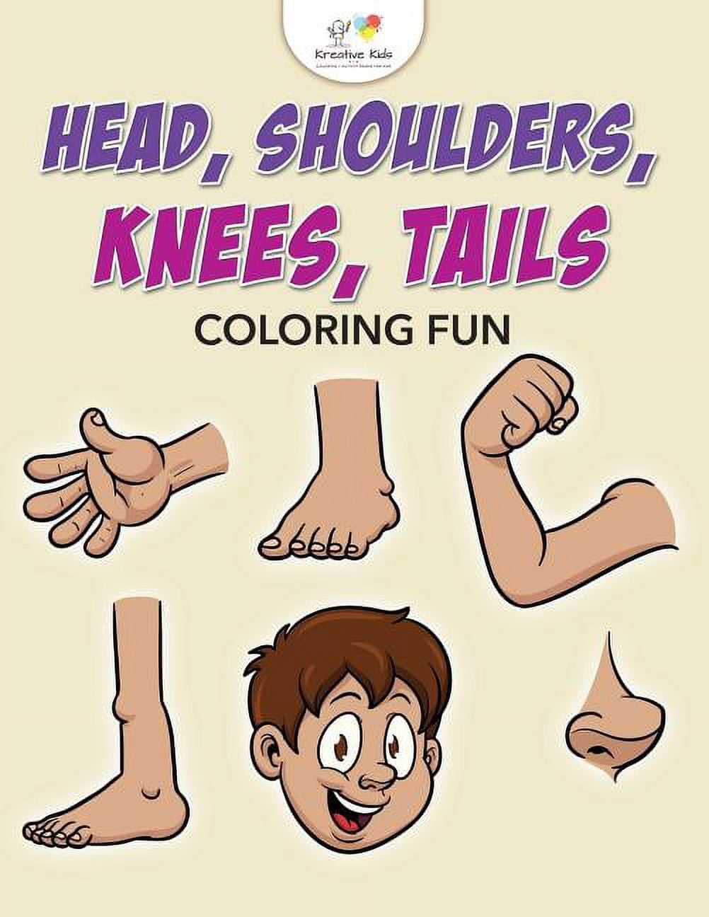 Head, Shoulders, Knees, Tails Coloring Fun (Paperback) - Walmart.com