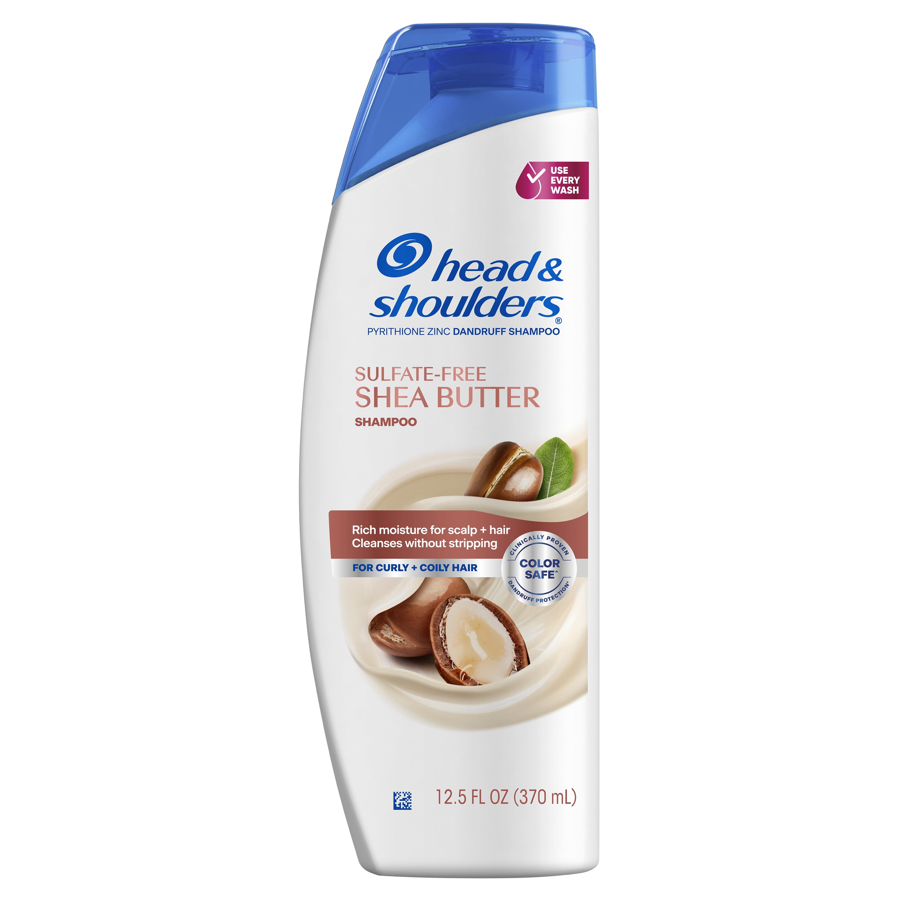 Head & Shoulders Shampoo Sulfate Free Shea Butter 12.5 Oz - Walmart.com