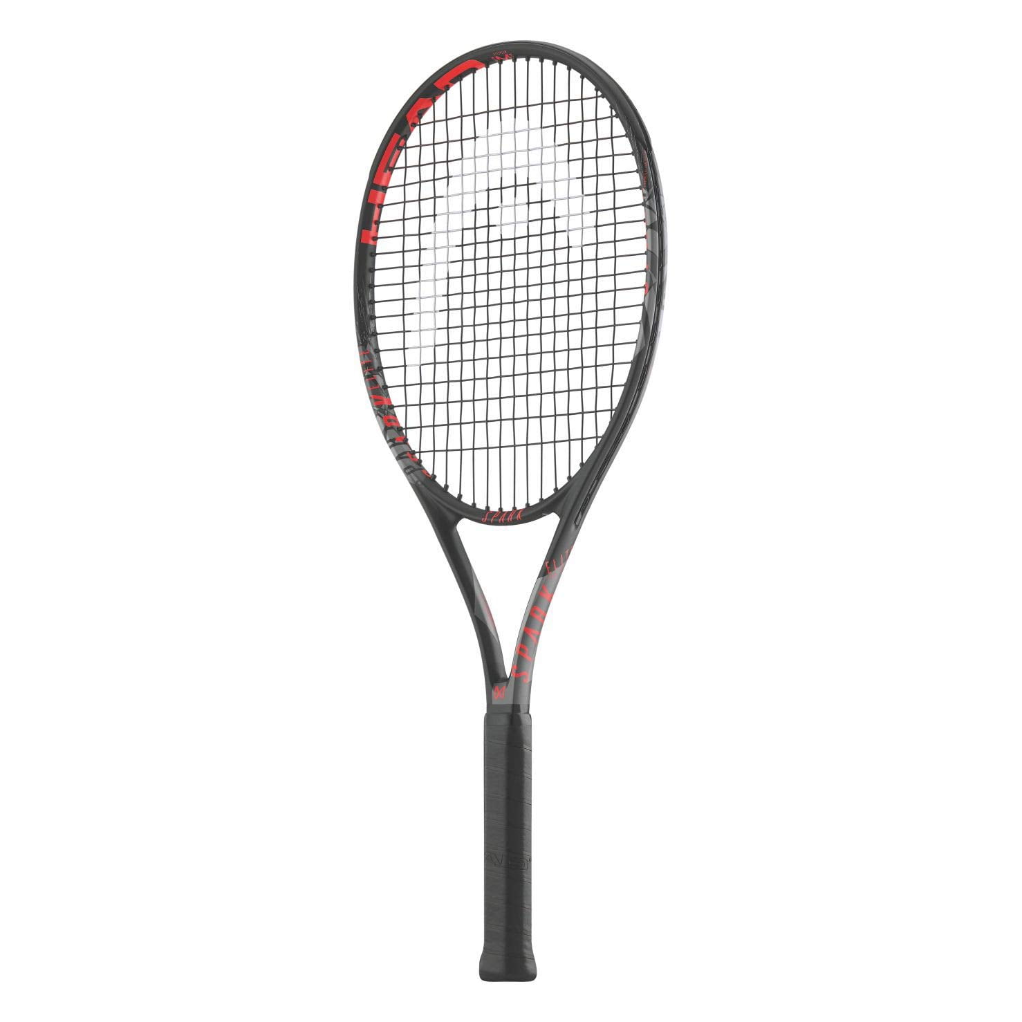 Head Spark Elite MX Graphite Tennis Racquet, Red & Black (Strung) Grip ...