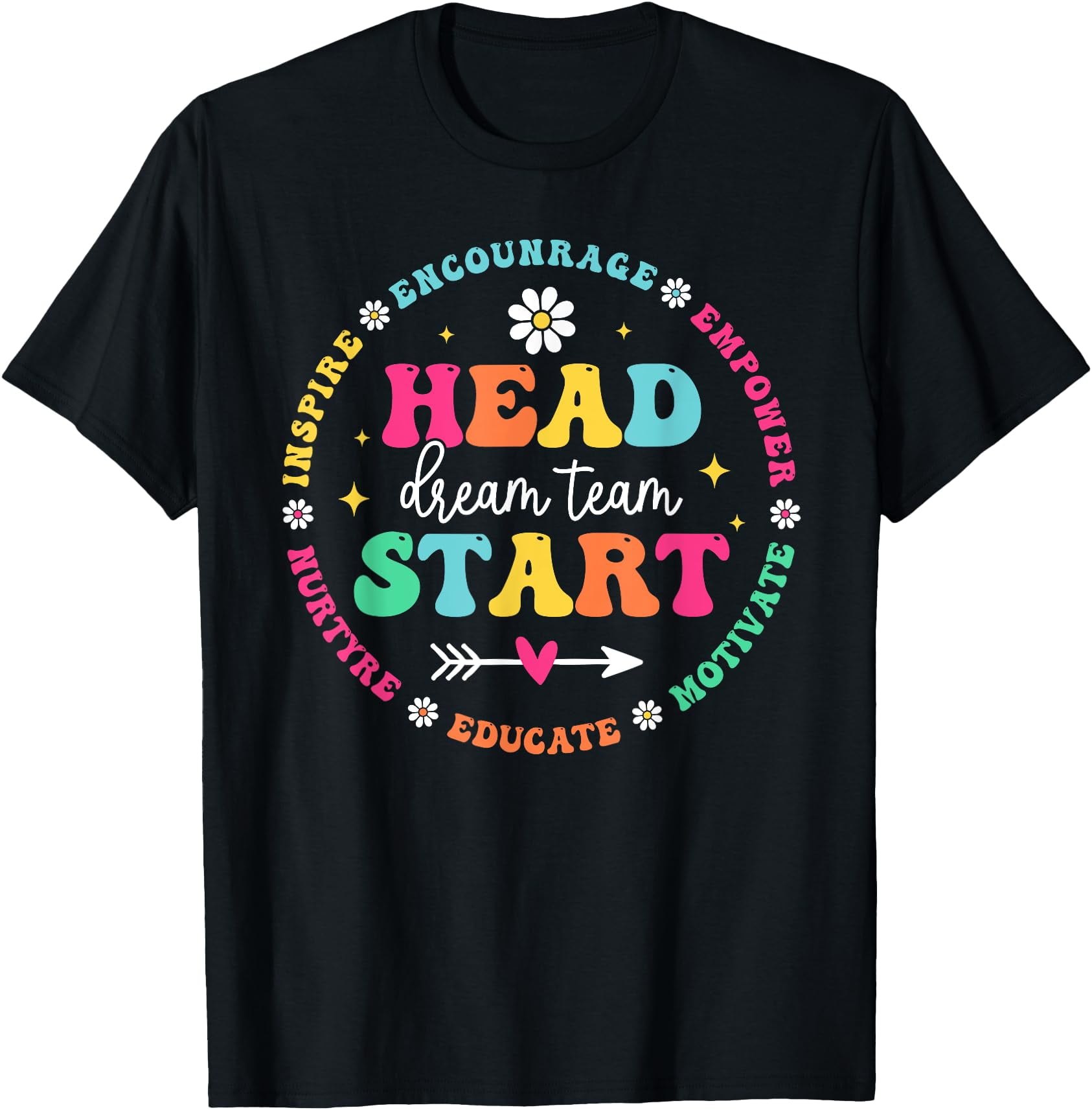 Head Start Dream Team Back To School Teacher Appreciation T-Shirt for ...