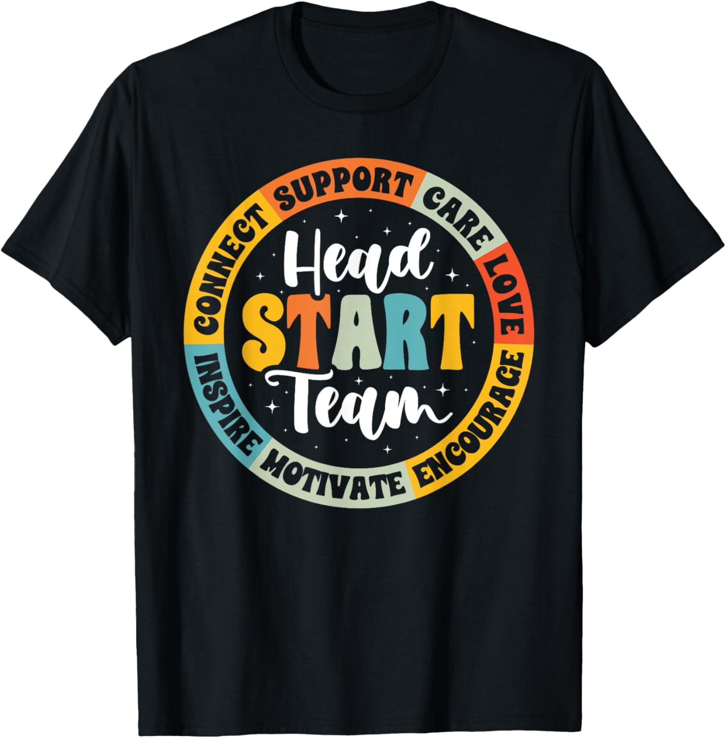Head Start Team Homeschool Teacher Headstart Back To School T-Shirt ...