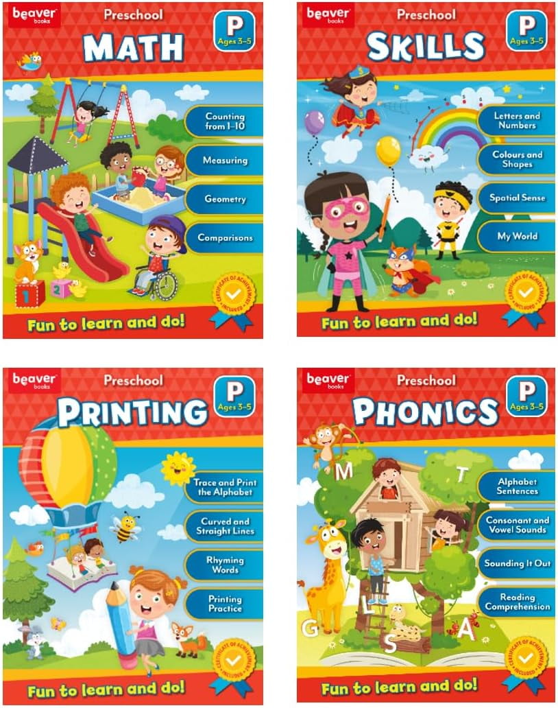 PAPP Preschool Learning Workbooks Bundle Series Nepal | Ubuy