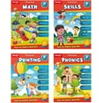 Preschool Workbooks Bundle: Math, Printing, Phonics & Skills - Walmart.com