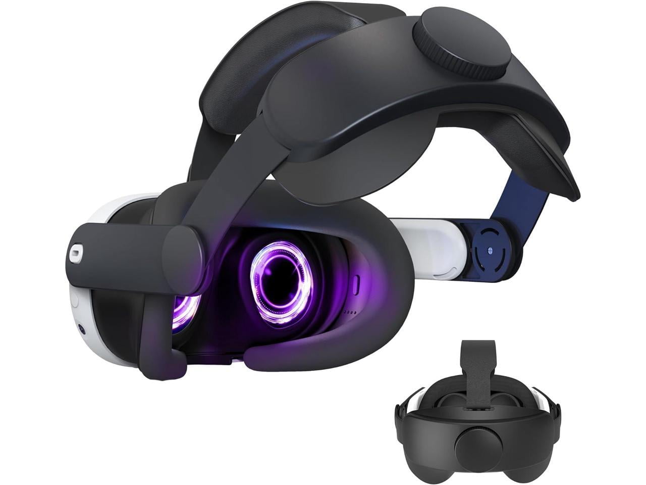 Head Strap for Meta Quest 3, Comfort Adjustable Elite Strap Replacement Compatible with Oculus ...