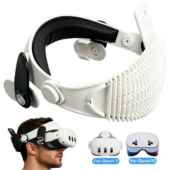 Head Strap for Meta Quest 3S/Quest 3, Adjustable VR Head Strap ...