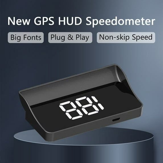 Head-Up Display Gps Speedometer Digital Speed Monitor Km/H, With 1 Car ...