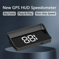 Head-Up Display Gps Speedometer Digital Speed Monitor Mph With Usb ...