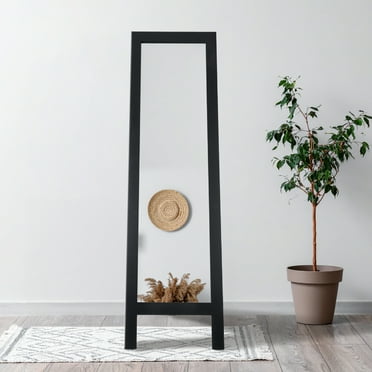 Rotating Full Length Mirror,70"x16" Full Body Mirror Coat Rack,Solid ...