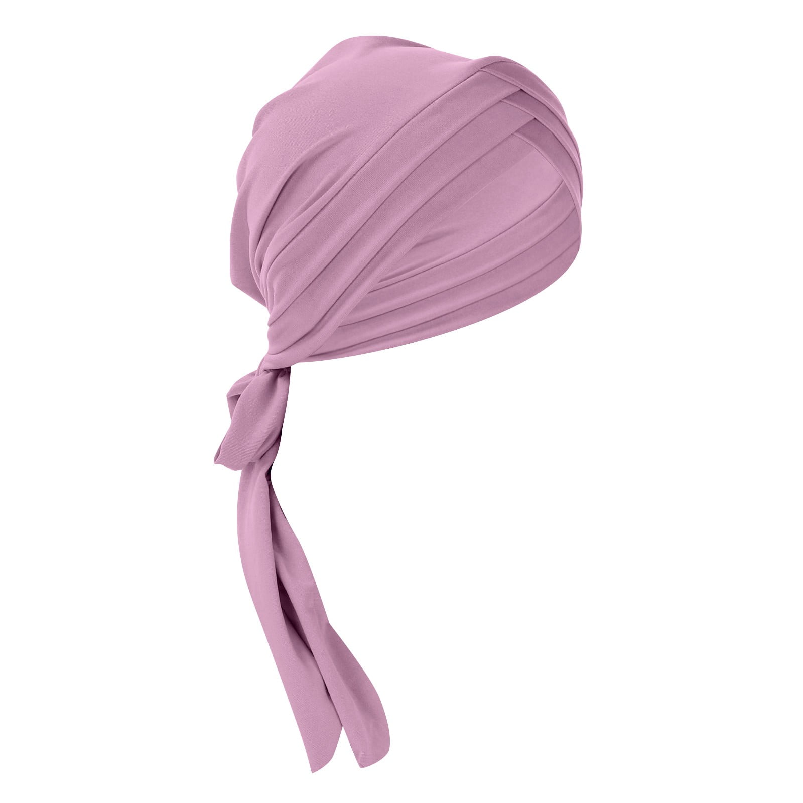 Head Wraps for Women Eid Al Fitr Solid Forehead Triple Long Tail Muslim ...