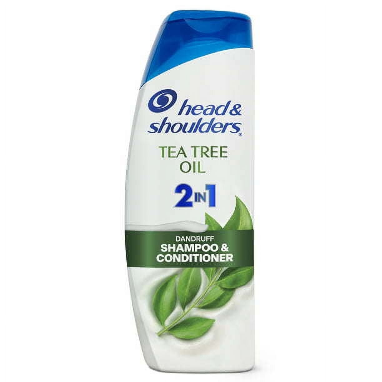 Head and Shoulders 2 in 1 Dandruff Shampoo and Conditioner; Tea Tree ...