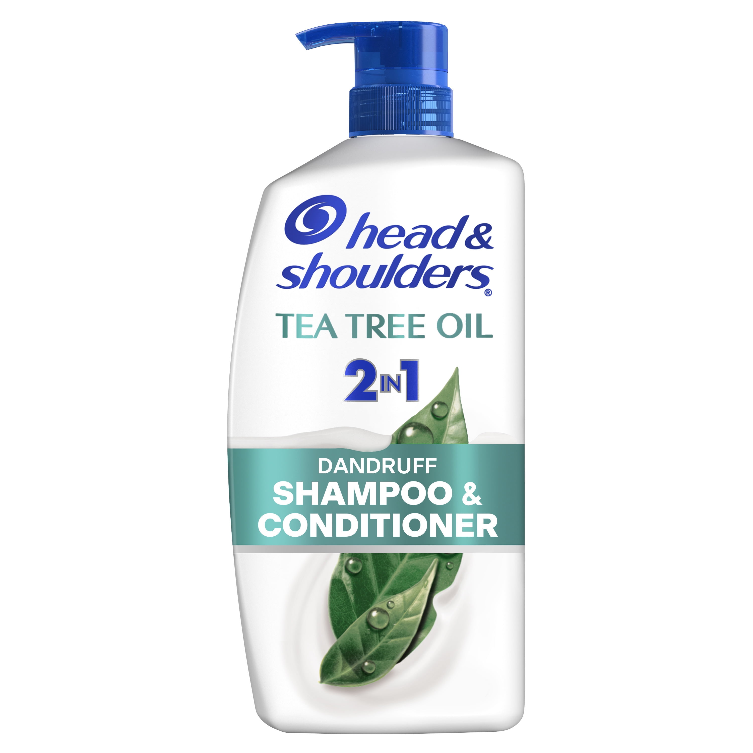 Head and Shoulders 2 in 1 Dandruff Shampoo and Conditioner, Tea Tree ...