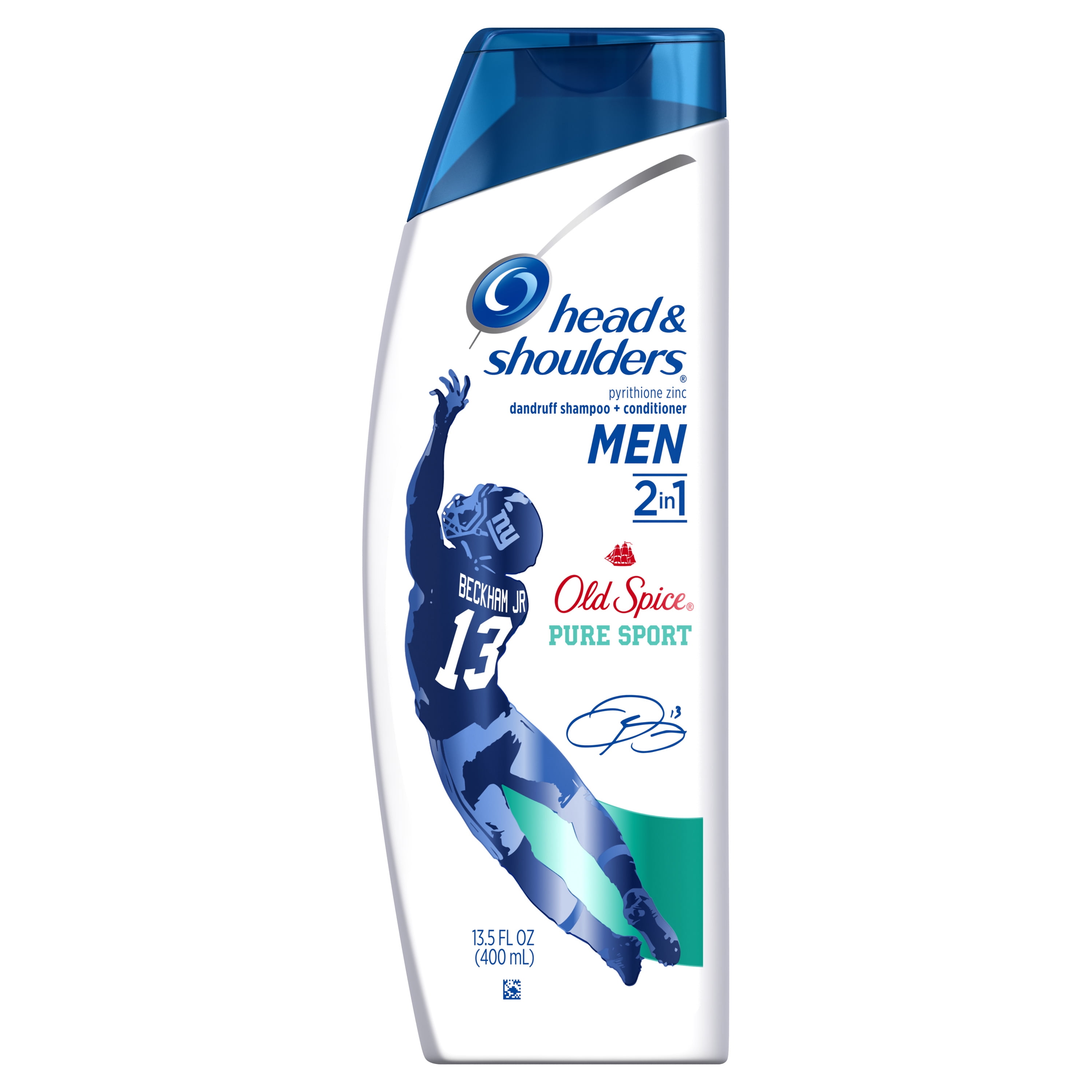 Head and Shoulders Old Spice Pure Sport 2-in-1 Anti-Dandruff Shampoo ...