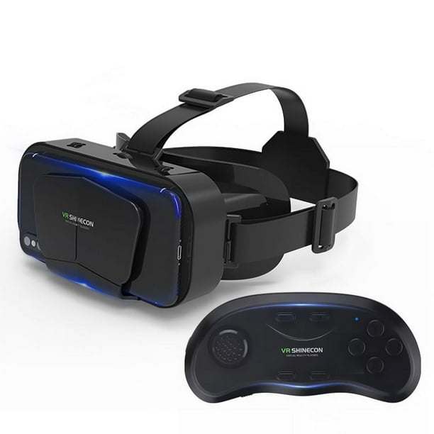 Head-mounted 3D virtual reality mobile phone vr glasses remote control ...