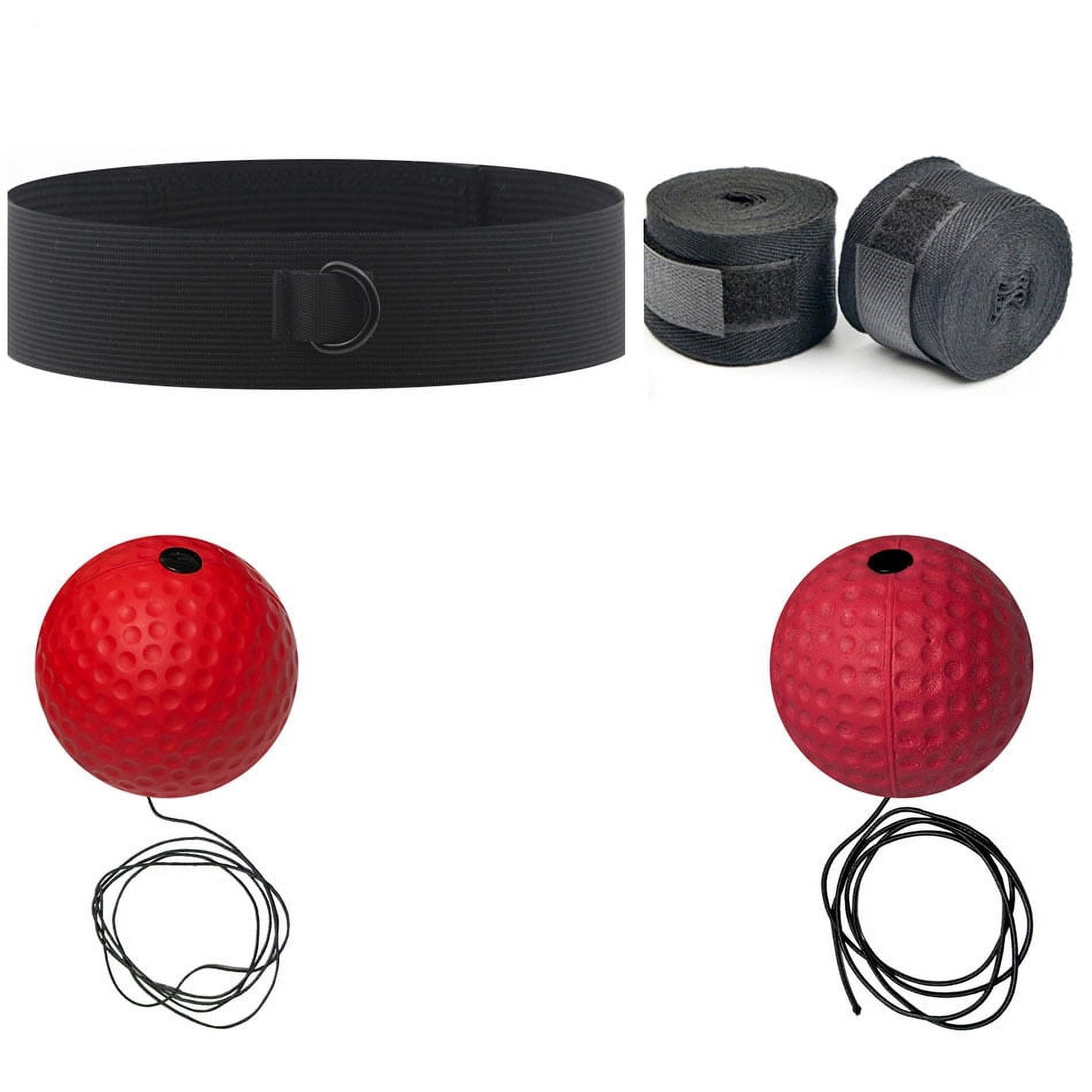 Head-mounted boxing reaction ball decompression vent ball magic speed ...