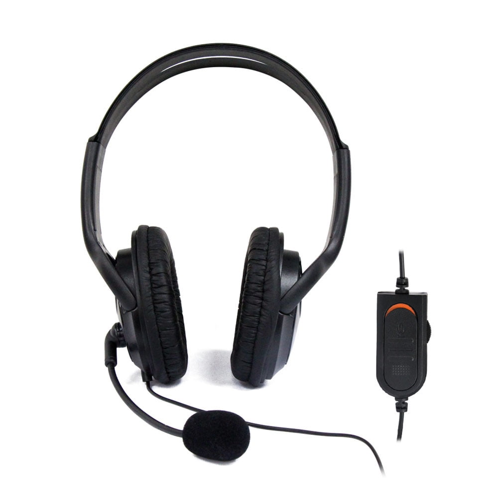 Head-mounted wired double-sided chicken eating game big headset ...