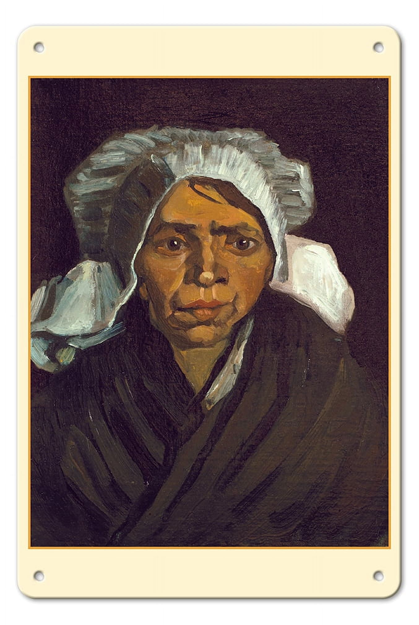 Head of a Peasant Woman (Gordina de Groot) - From an Original Color ...