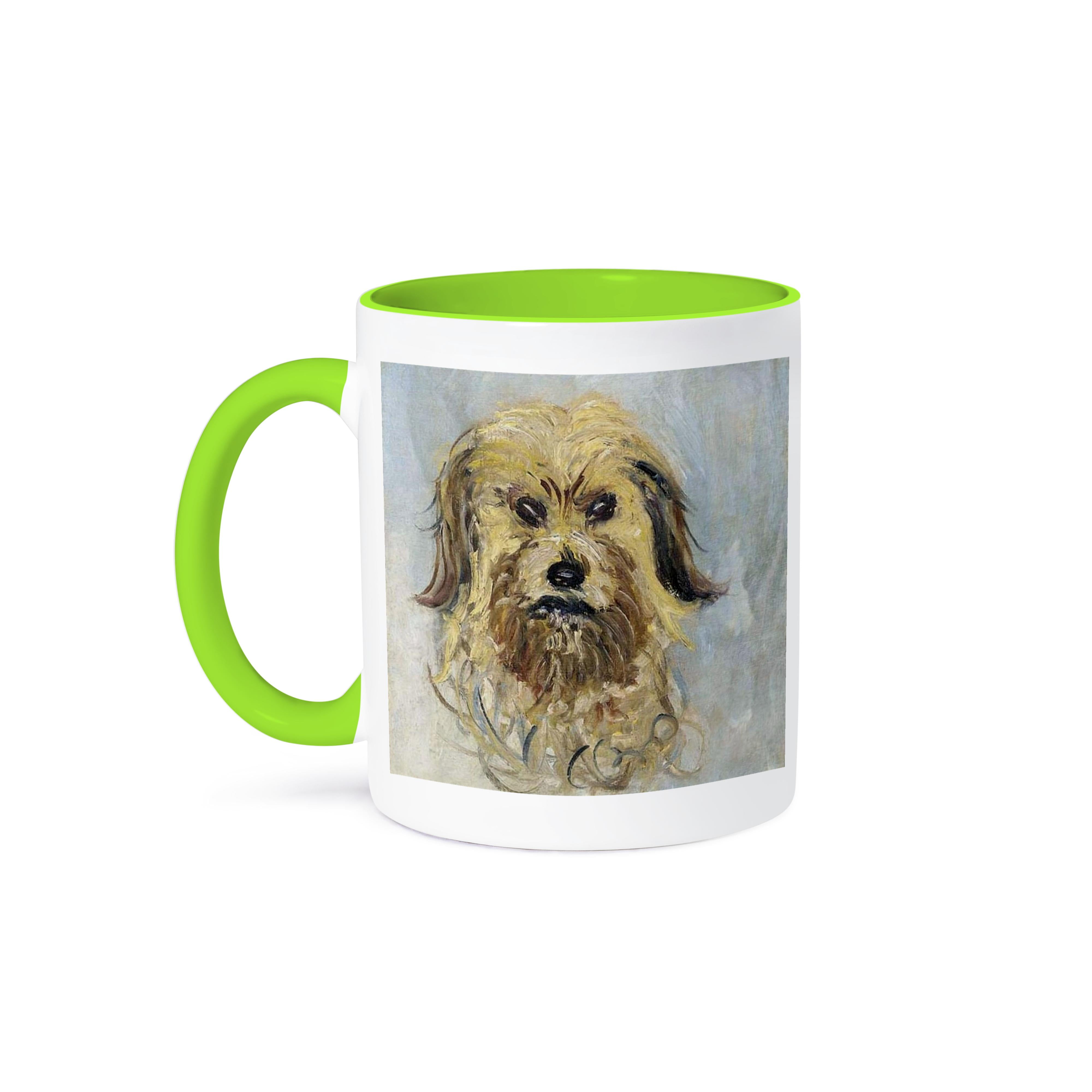 3dRose, Head of the Dog, Claude Monet Painting Dated 1882, PD-US, 15oz ...