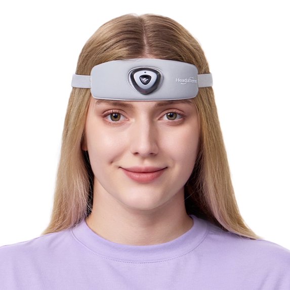 HeadaTerm 2 Migraine Relief Device e-TNS Technology Rechargeable Head ...