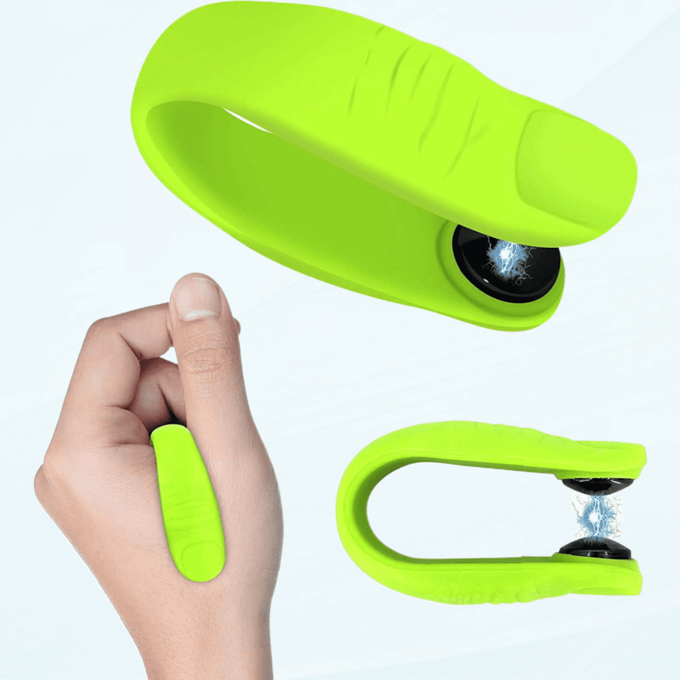 Headache-Relief Pressure-Point-Pain-Relief-Device Hand-Acupressure-Clip ...