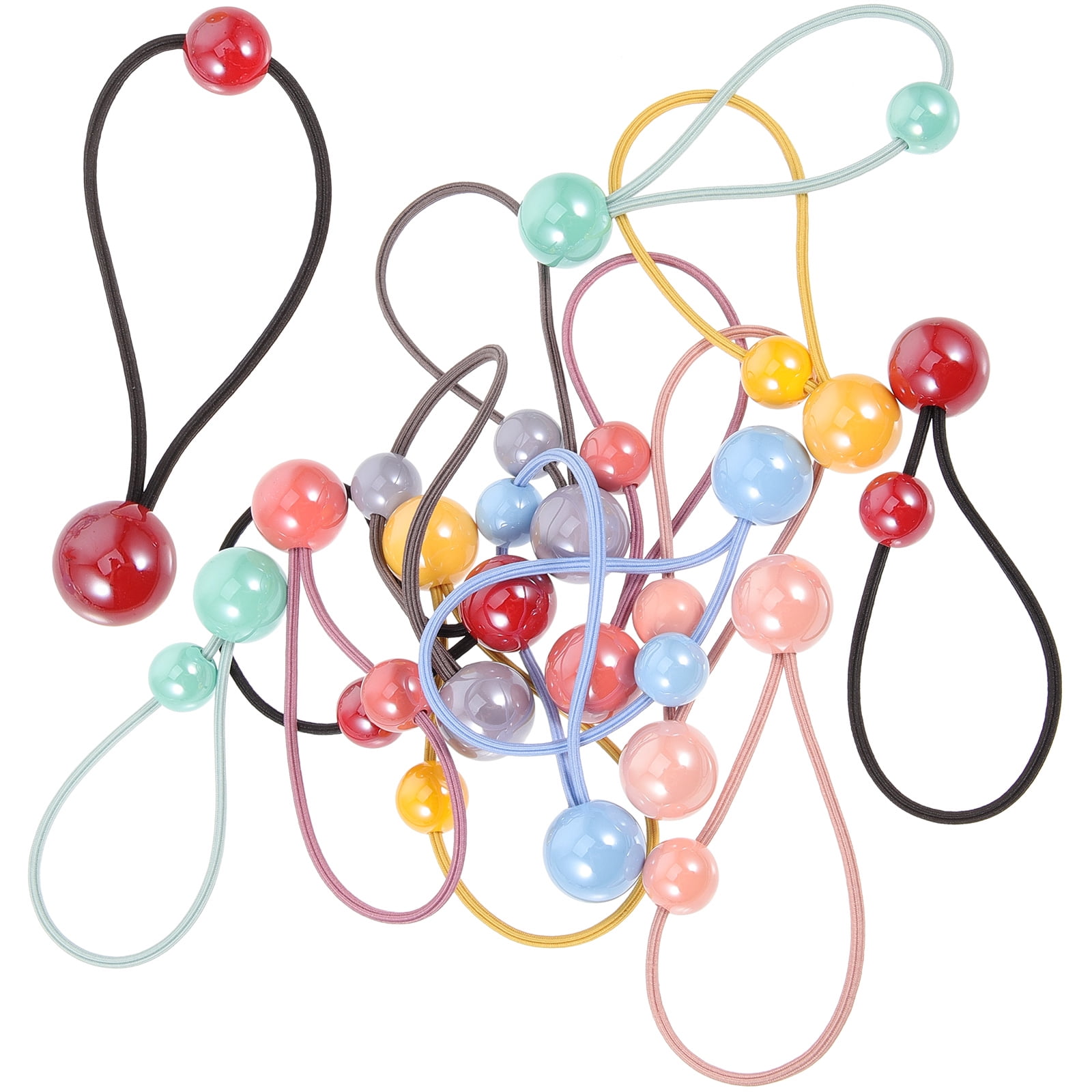 Headband Color Hair Tie 28 Pcs Kids Ties Ribbons Girl Presents ...