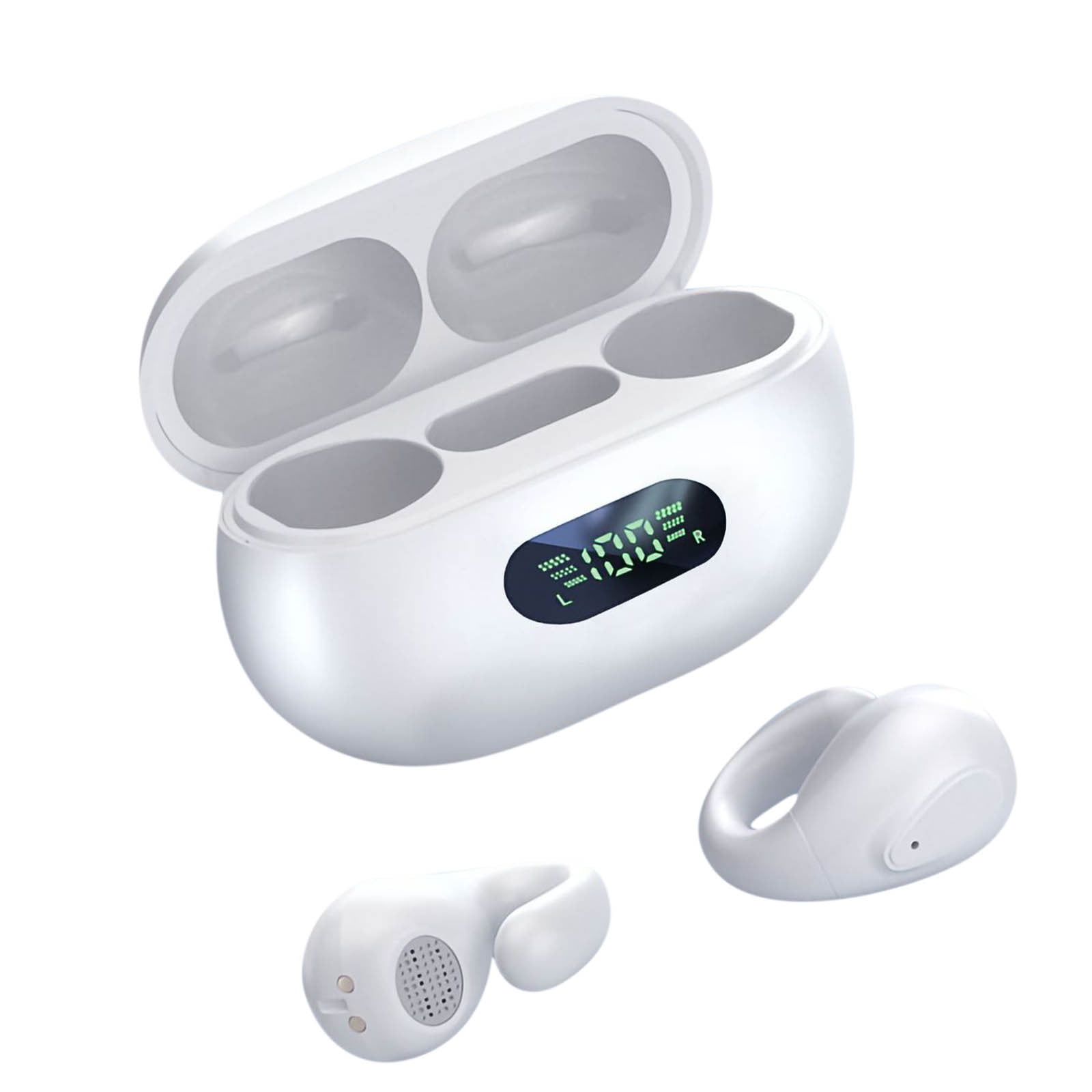 Headband Earphones Bluetooth Wireless Ear Clip BoneConduction ...