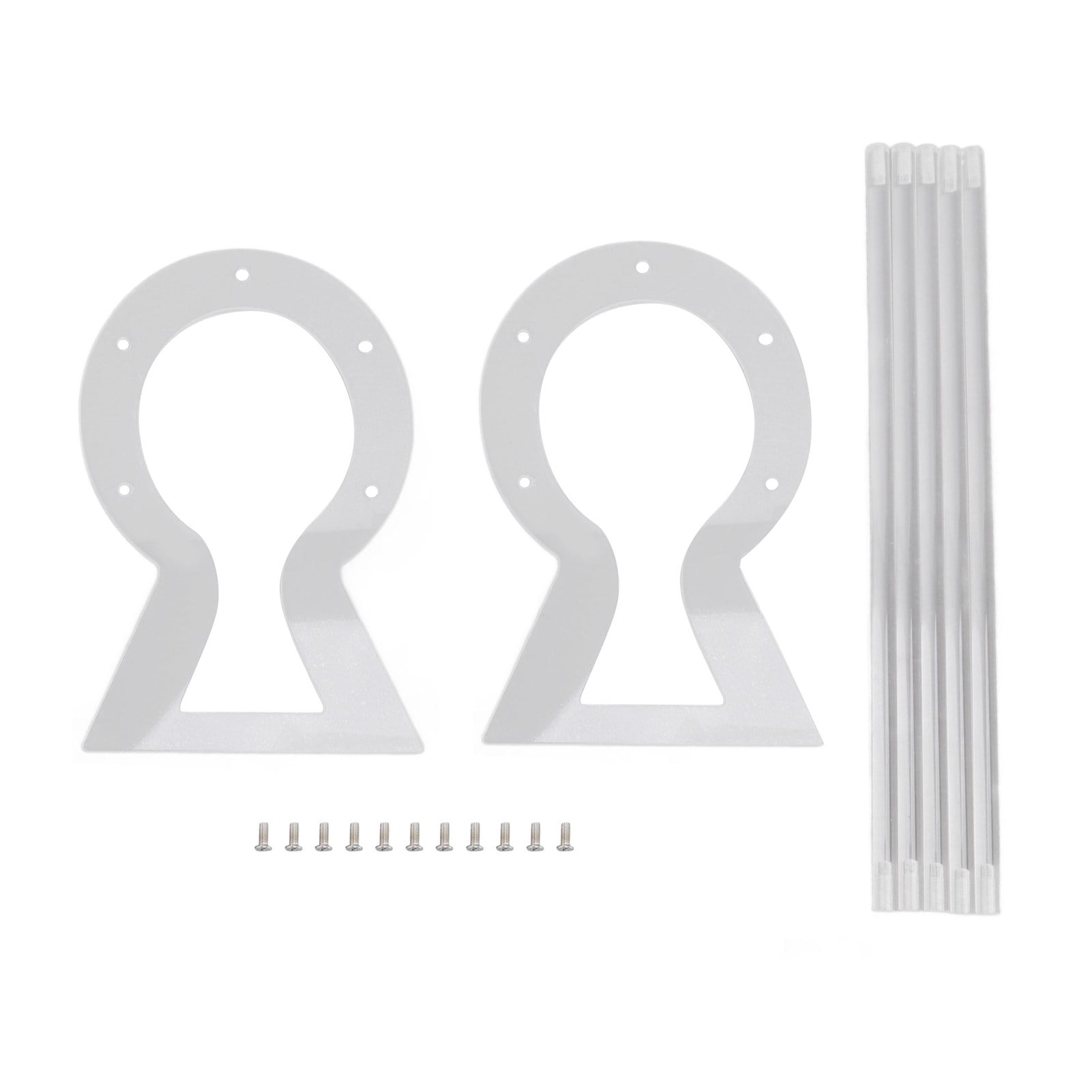 Headband Holder Acrylic Clear Hairband Display Stand Jewelry Storage ...