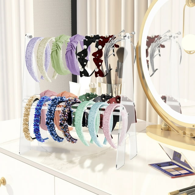 Headband Holder Headband Organizer Large Capacity Easy to Install ...