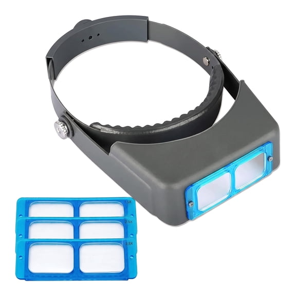 Jewelers Headband Magnifier for Crafts and Sewing