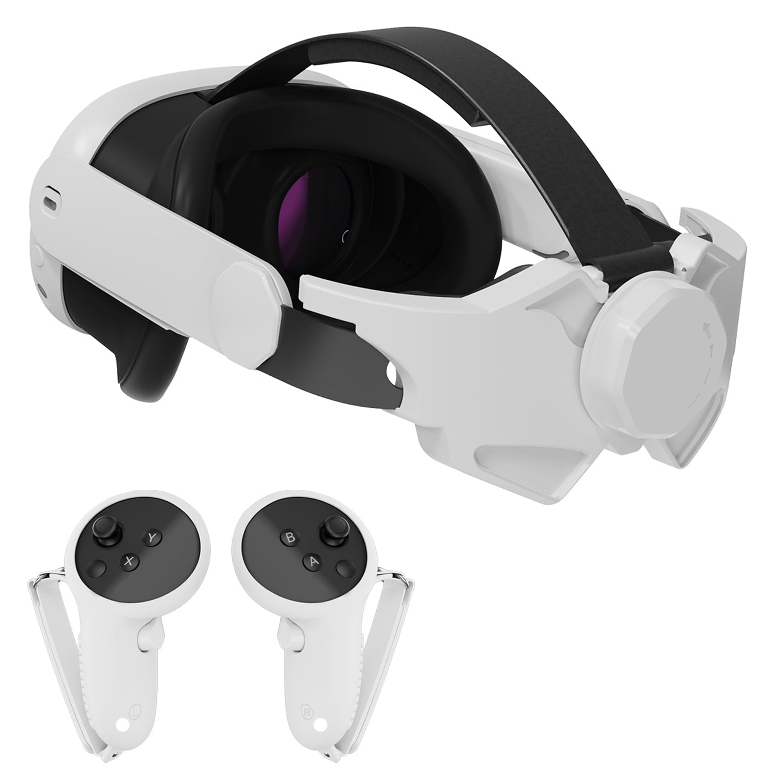 VR Headset for Meta Quest 3, Replacement Headband with Adjustable ...
