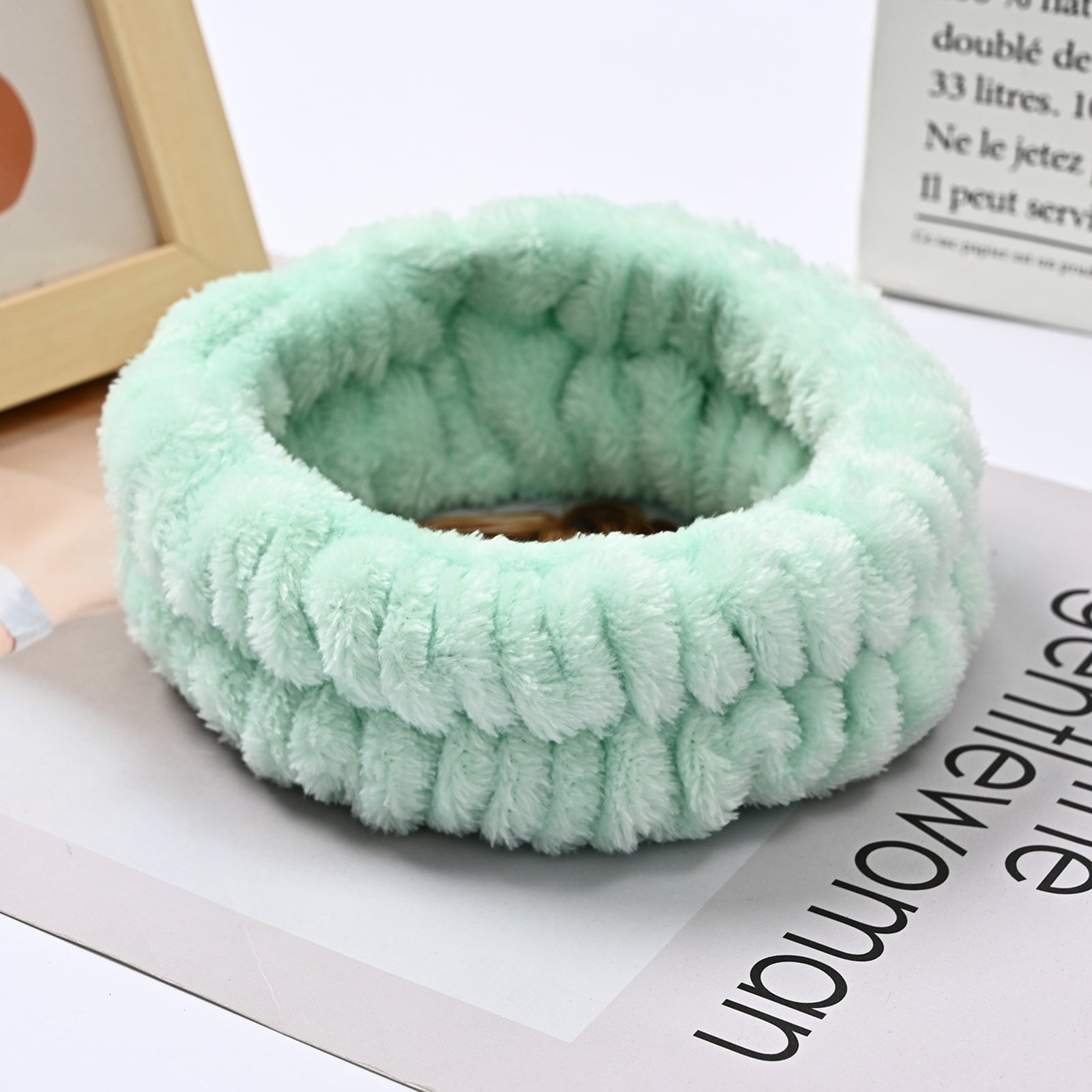 Headband Soft Fabric Good Elasticity Vibrant Colors Women Facial Makeup ...