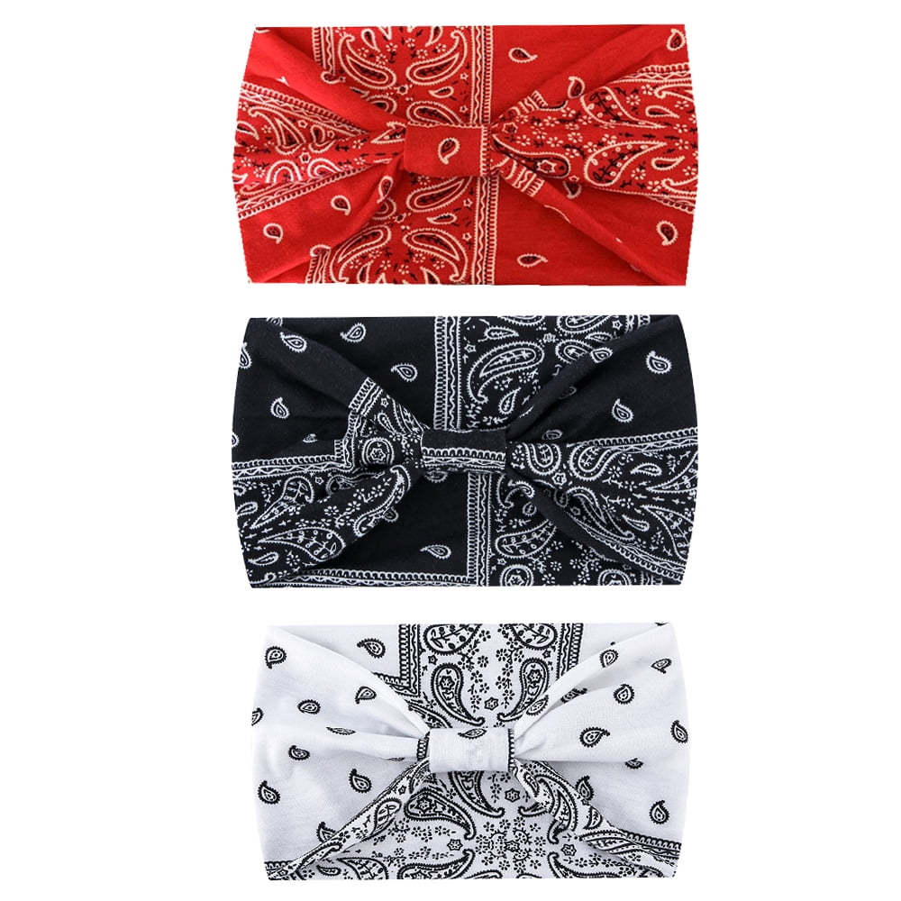 Headband Wide Knotted Hairbands Stretch Nurse Headbands Women Head ...