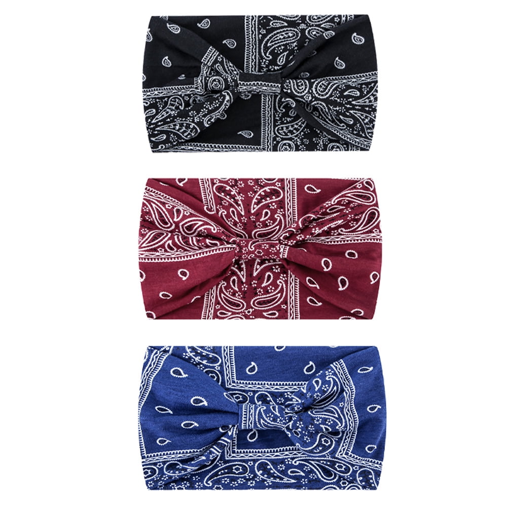 Headband Wide Knotted Hairbands Stretch Nurse Headbands Women Head ...