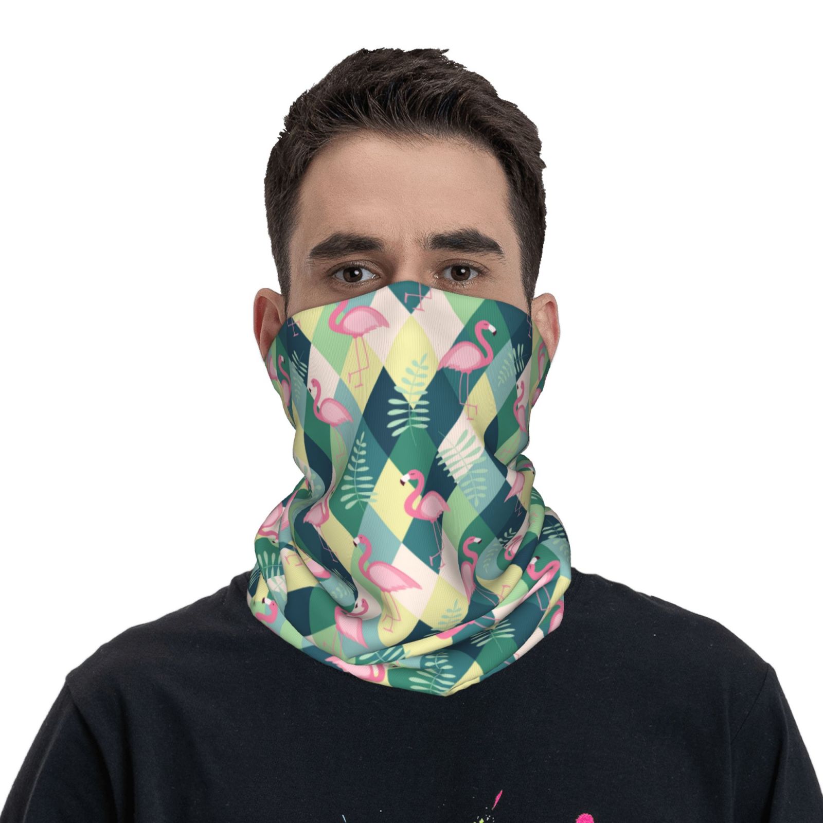 Headband for Women Men, Flamingo pink AA Multifunctional Sports ...