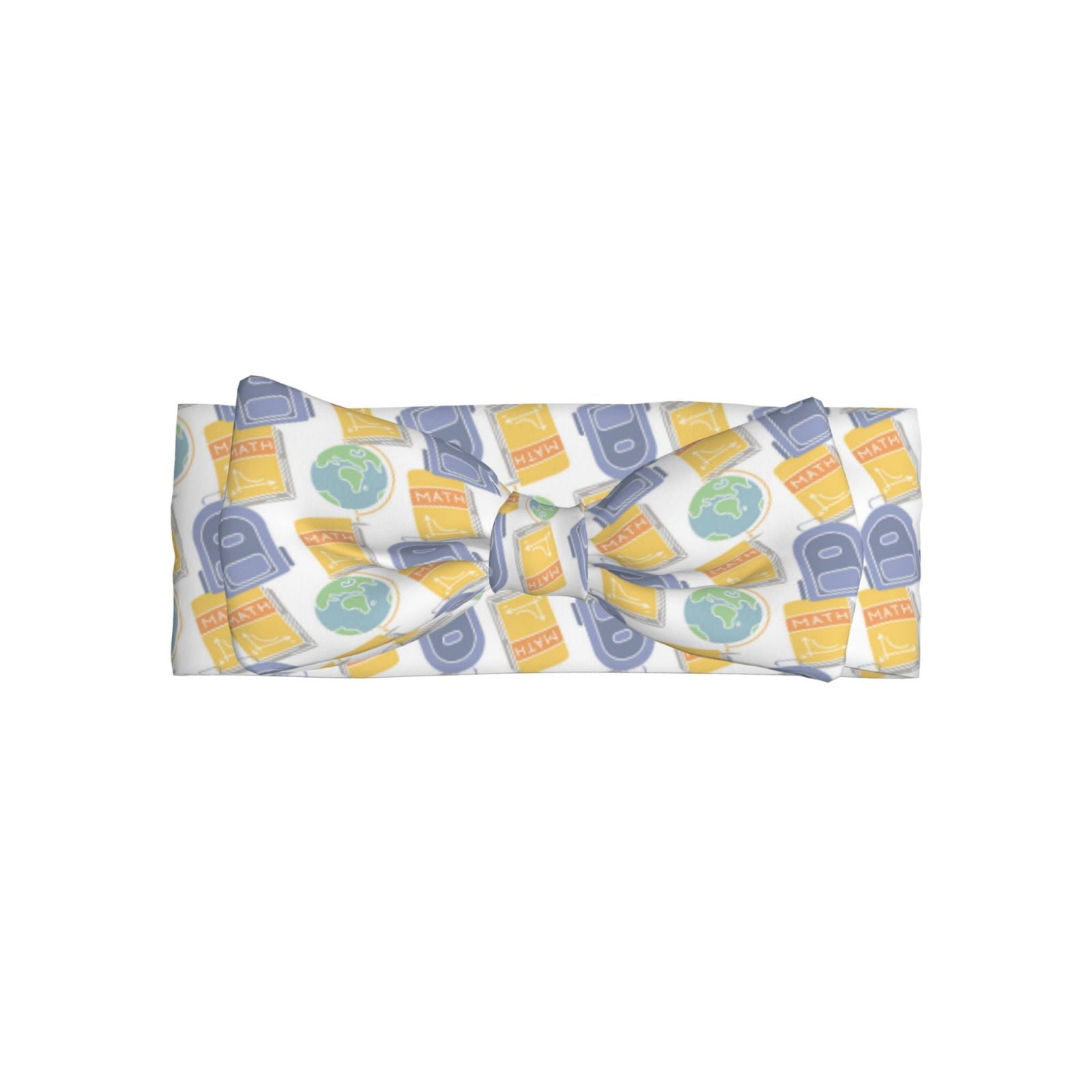 Headbands Baby Girls Bows - Math book globe Stretchy Soft Headbands ...