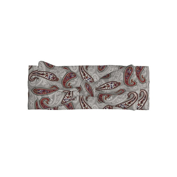 Headbands Baby Girls Bows - Paisley Pattern No.9063 Stretchy Soft ...