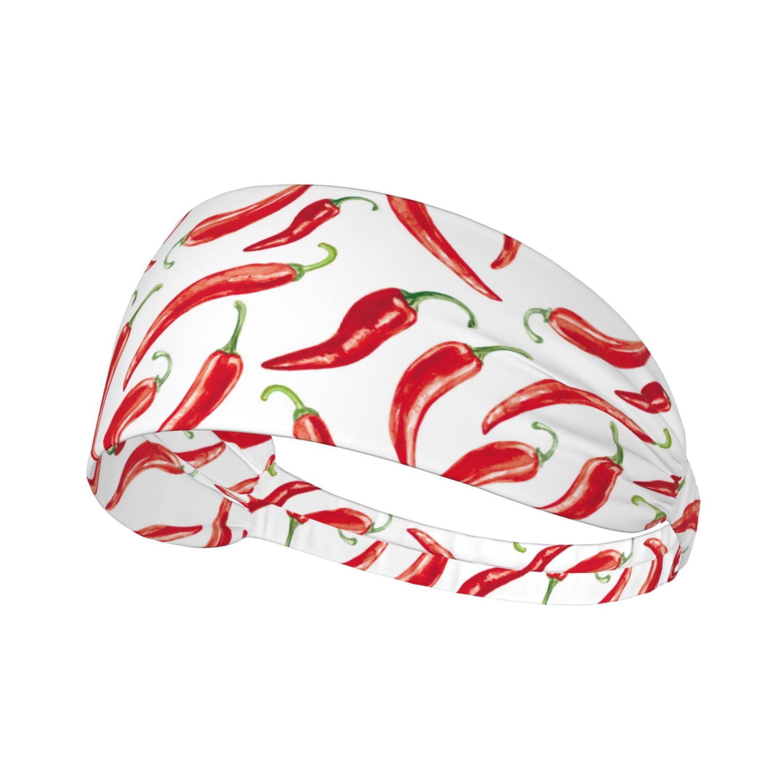 Headbands For Women/Men, Bell Pepper Chili Elastic Soft Sweat Band ...