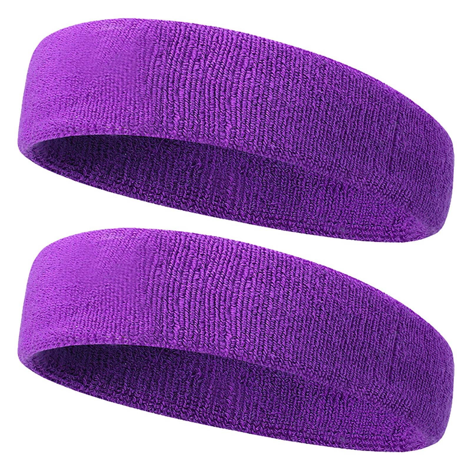 Headbands for Women Girls Absorption And Sweat Wicking Sports Cotton ...