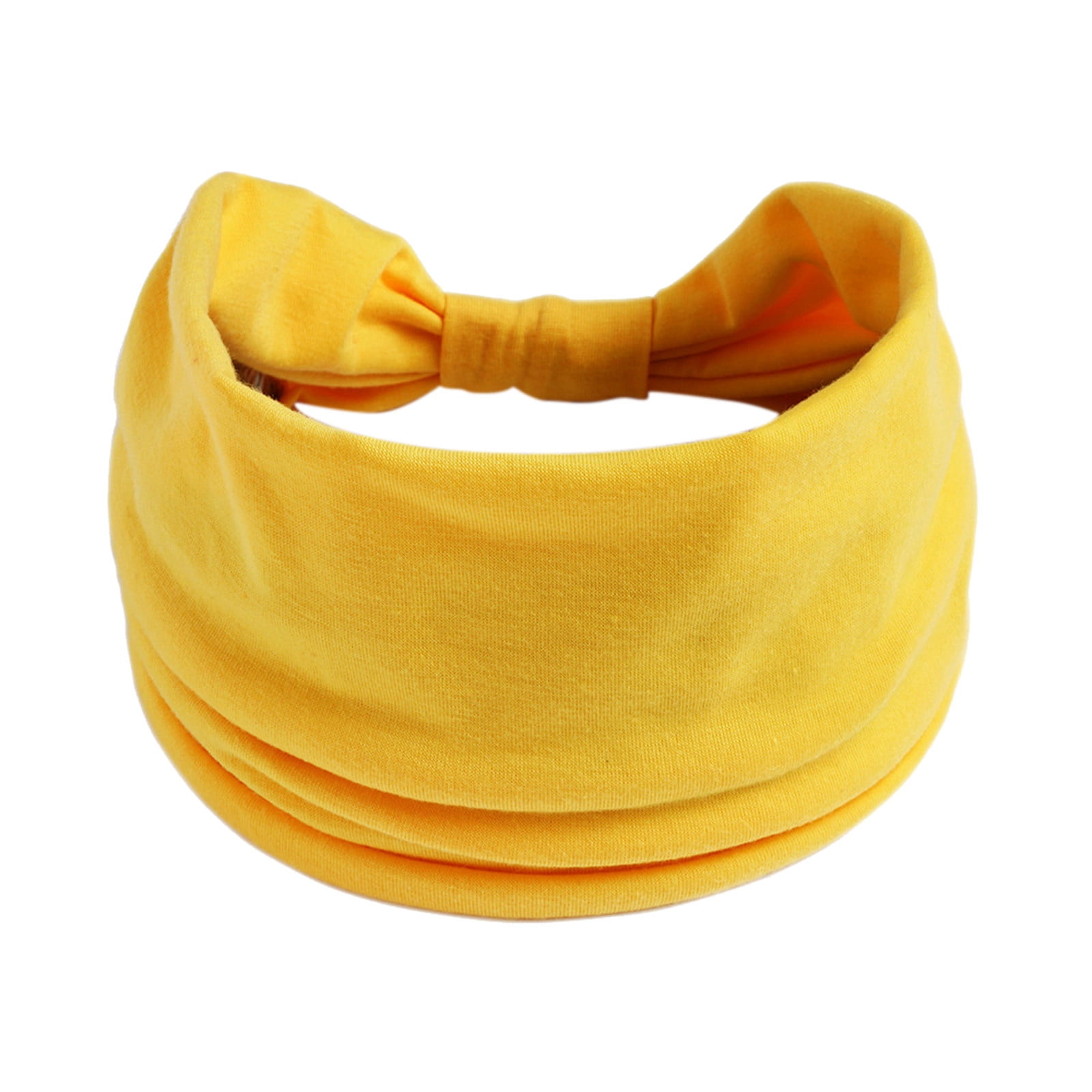 Headbands for Women Men LSQii Adjustable Elastic Solid Color Wide Head ...