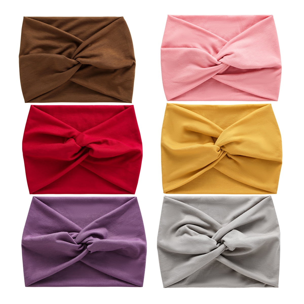 Headbands for women, hijab headbands Bohemian headbands twisted knot ...