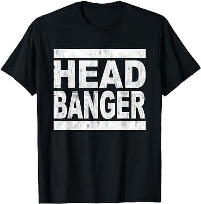 Headbanger Metalhead Rocker Dubstep Riddim Festival T-Shirt - Walmart.com