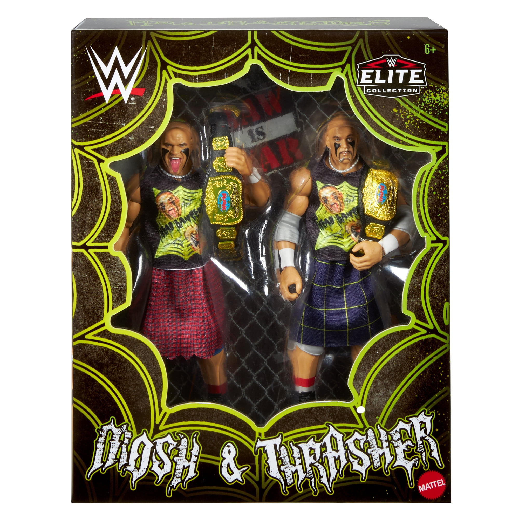 Headbangers (Mosh & Thrasher) - WWE Elite 2-Pack Exclusive Mattel WWE ...