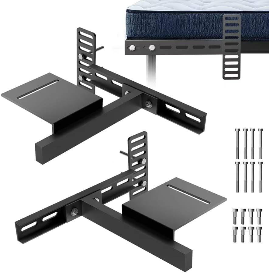 Headboard Brackets,Universal Metal Bed Frame Headboard,Adjustable Metal ...