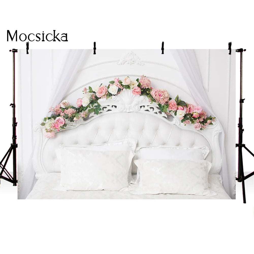 Headboard Floral Background Photography Wedding Girl Boudoir Birthday ...